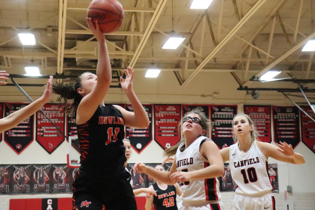 Pompelia reaches 1,000 as Howland edges Canfield 40-38 | News, Sports ...